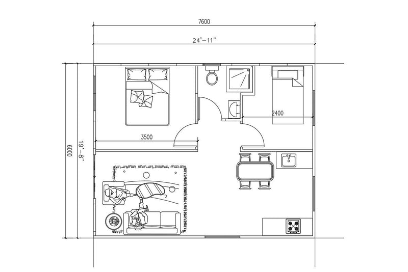 Haven One Bedroom – Muskshome