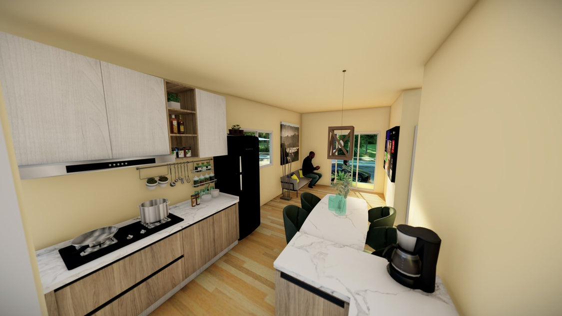 MUSKSHOME NEXUS – Modern 3-Bedroom, 2-Bath Modular Home (600 sqft ...